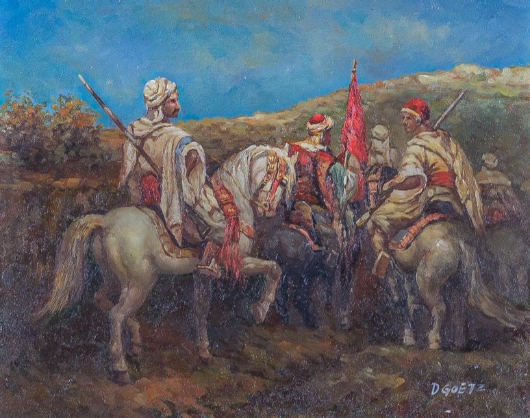 D. Goetz | Cavaliers orientaux | MutualArt