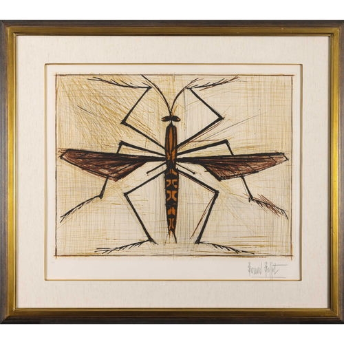 Bernard Buffet | INSECTE BLEU (1964) | MutualArt