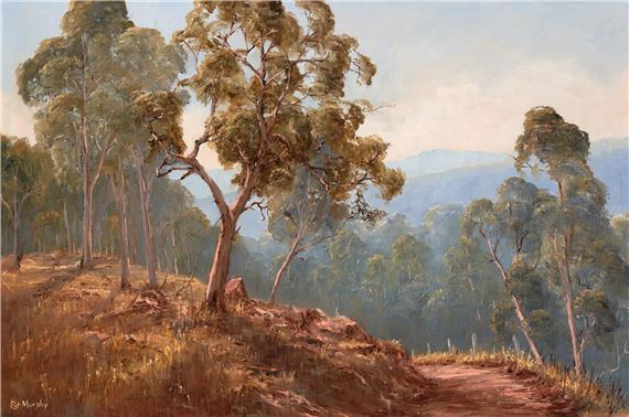 Pat Murphy | Morning Mist Near Hartley Vale, Blue Mountains | MutualArt