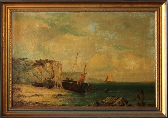 James Webb | Fishing boats on the shore | MutualArt