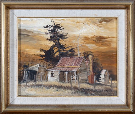 Peter Edwards | Outback scene | MutualArt