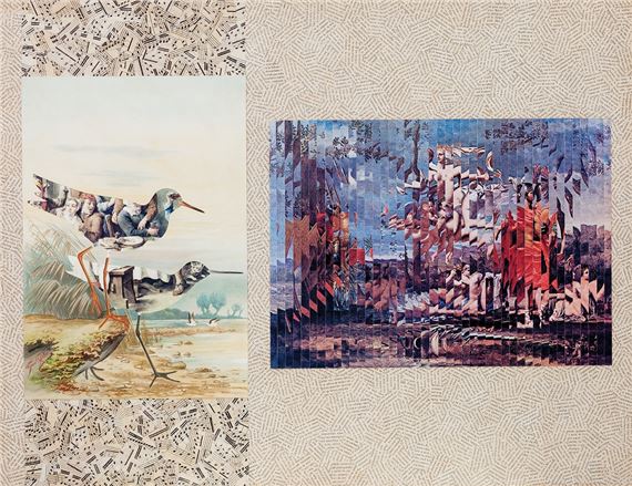 Jiri Kolar | OPILÍ PTÁCI (1982) | MutualArt