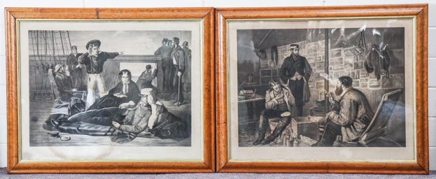 John Dalbiac Luard | A pair of mid-Victorian birdseye | MutualArt