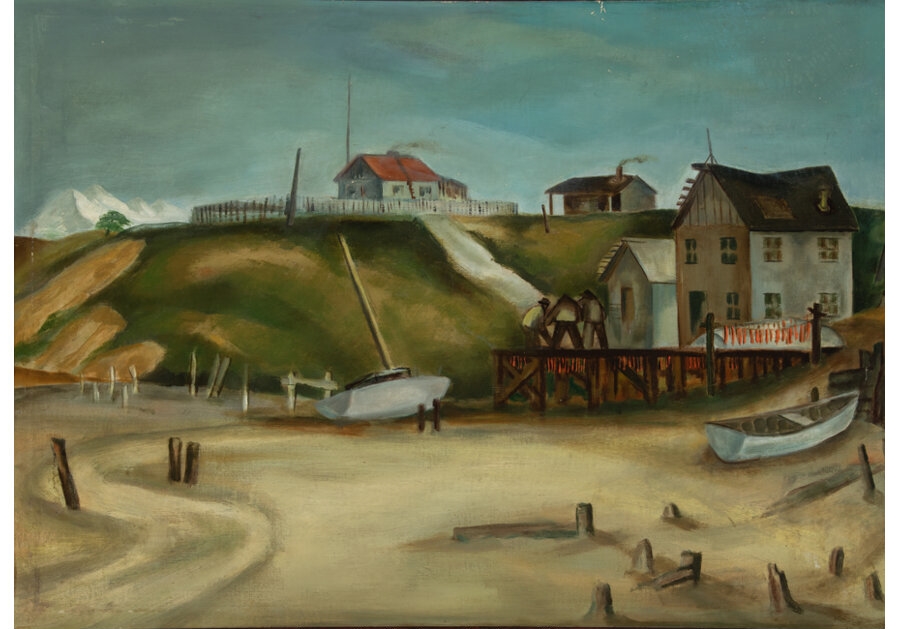 John Edwin Walley | Old Knik Indian Village, circa 1937 (Circa 1937 ...