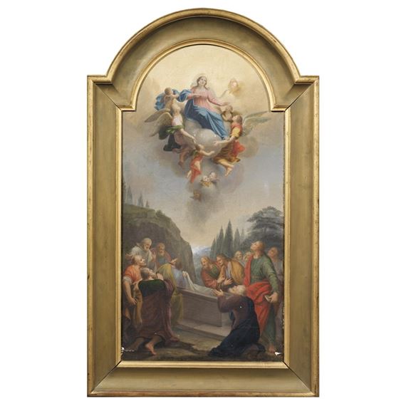 Tuscan School, 19th Century | THE ASSUMPTION OF THE VIRGIN | MutualArt