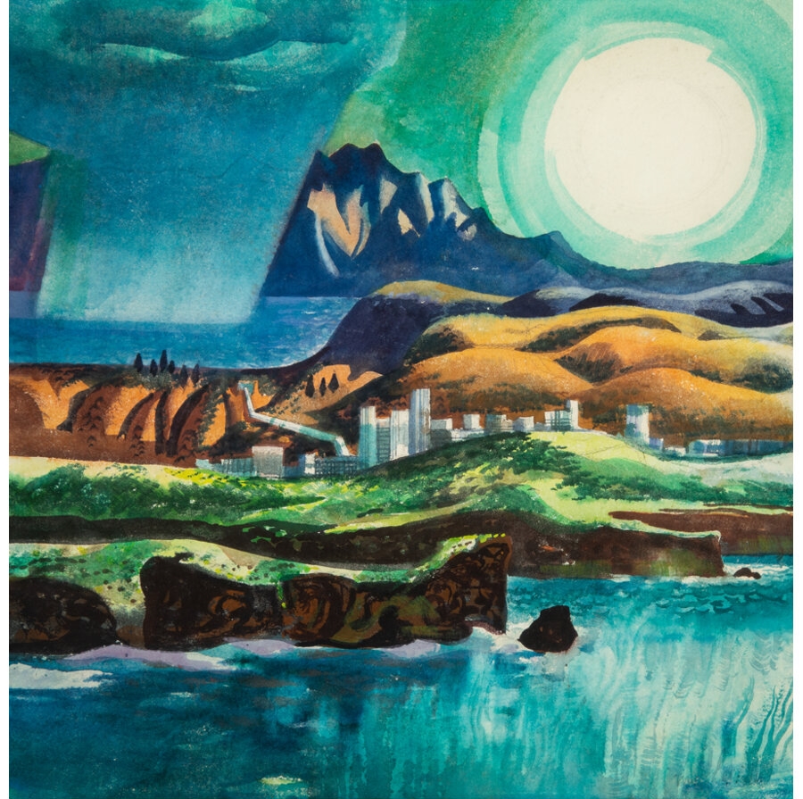 Millard Sheets | History of Water in California | MutualArt