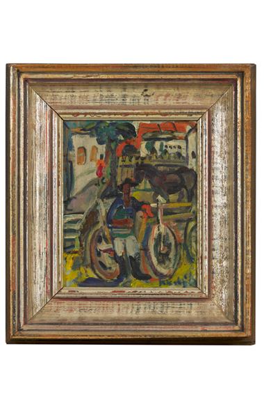 Július Jakoby | Dedinský dvor (1947) | MutualArt