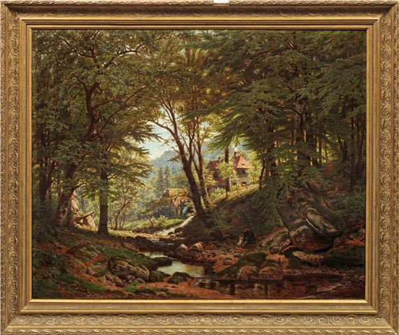 Carl Jordan | Harzlandschaft (1826) | MutualArt