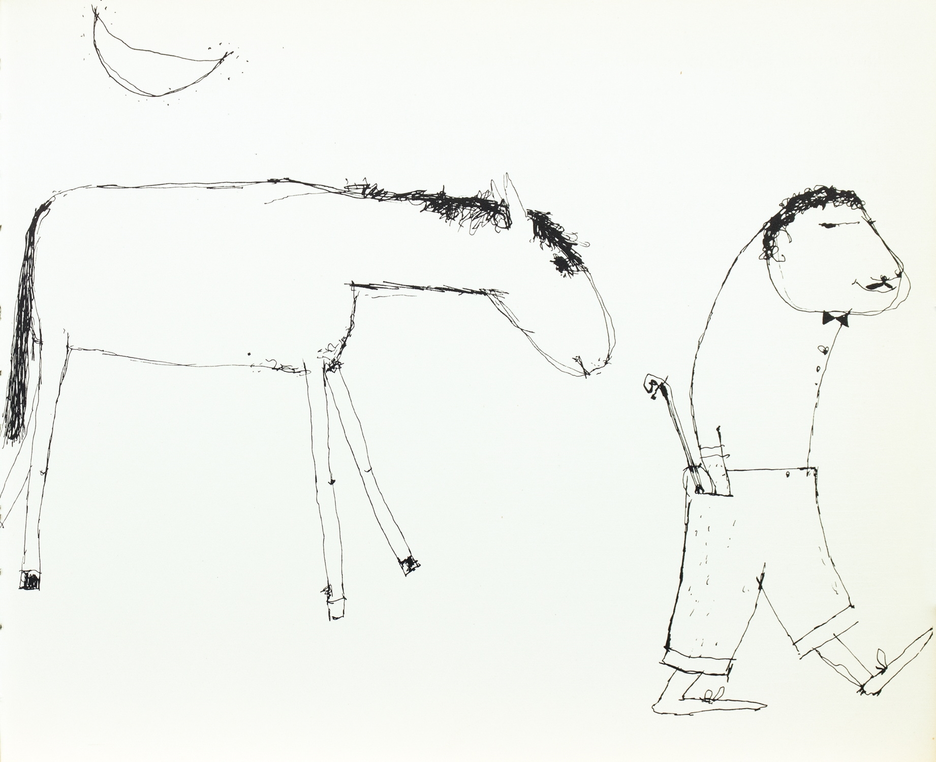 Janosch | Die Geschichte von Valek dem Pferd (1960) | MutualArt