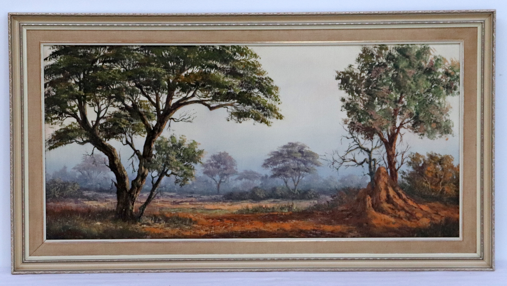 Louise Repsold | BUSHVELD SCENE WITH ANTHILL | MutualArt