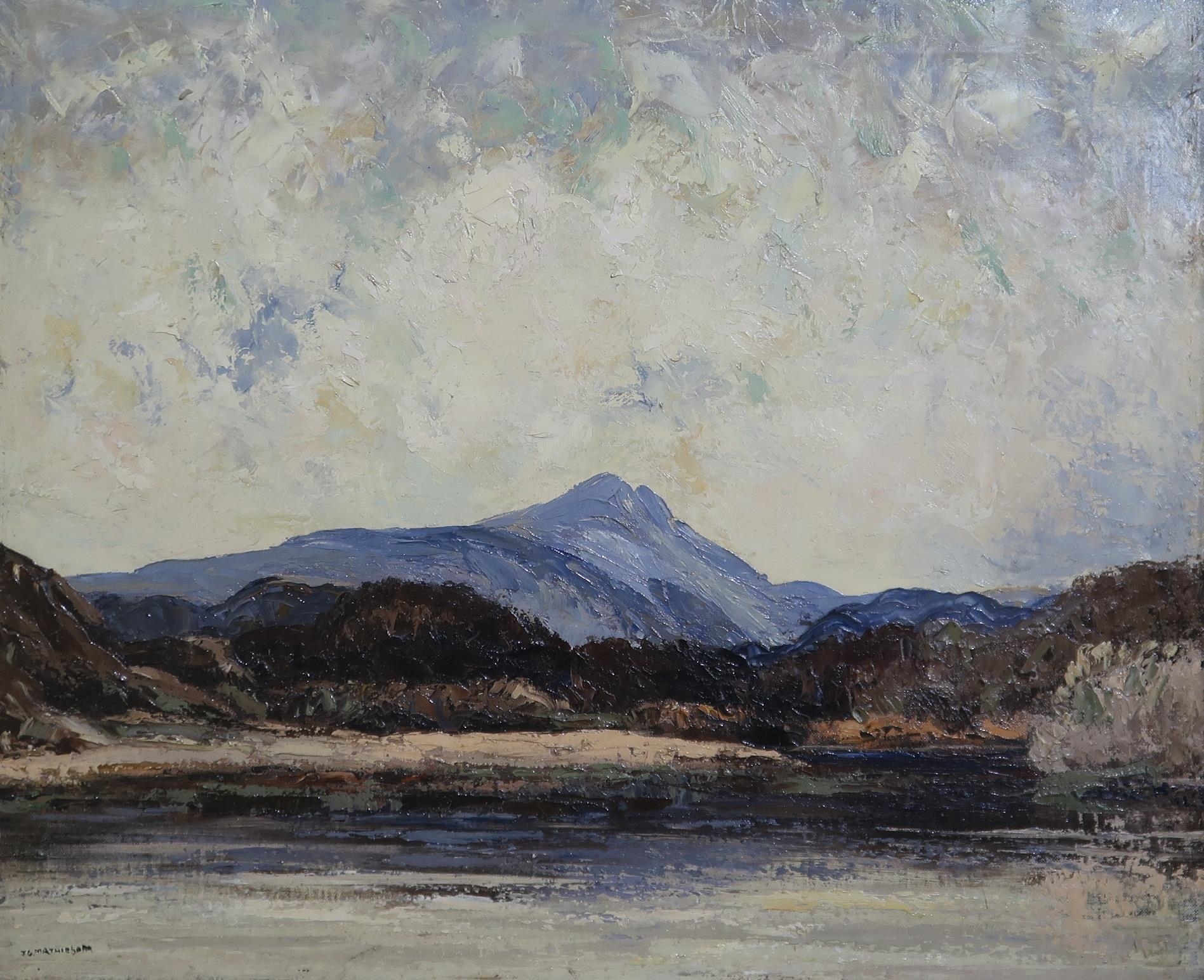 John George Mathieson | Scottish landscape, | MutualArt