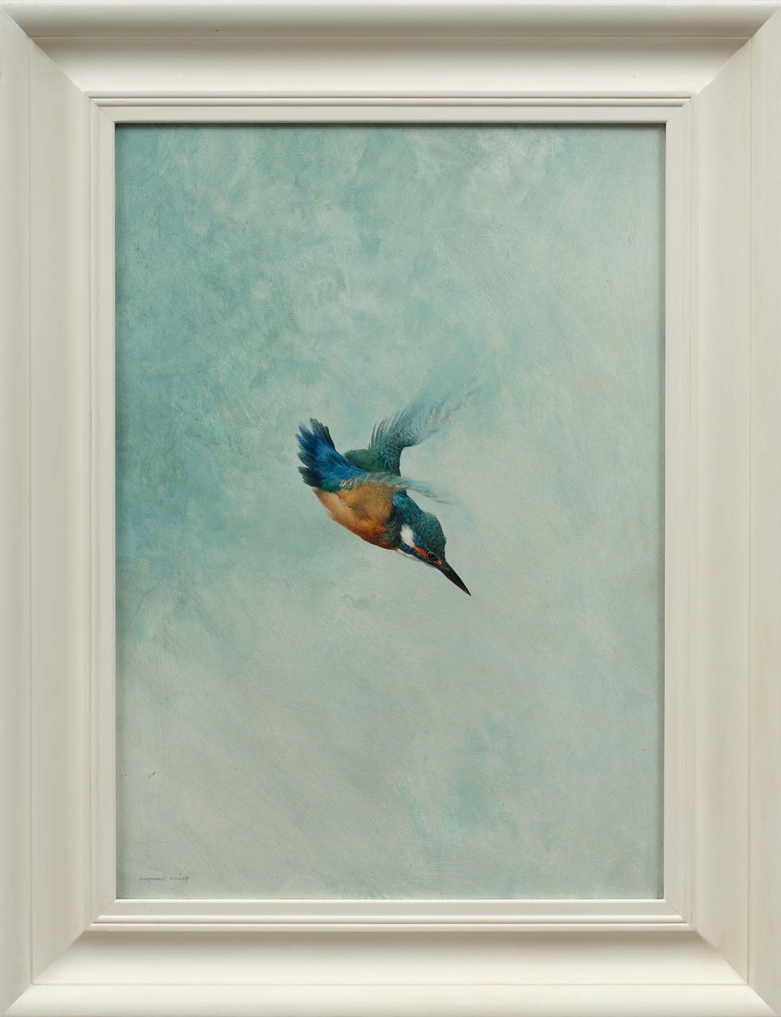 Raymond Harris Ching | Kingfisher Diving | MutualArt