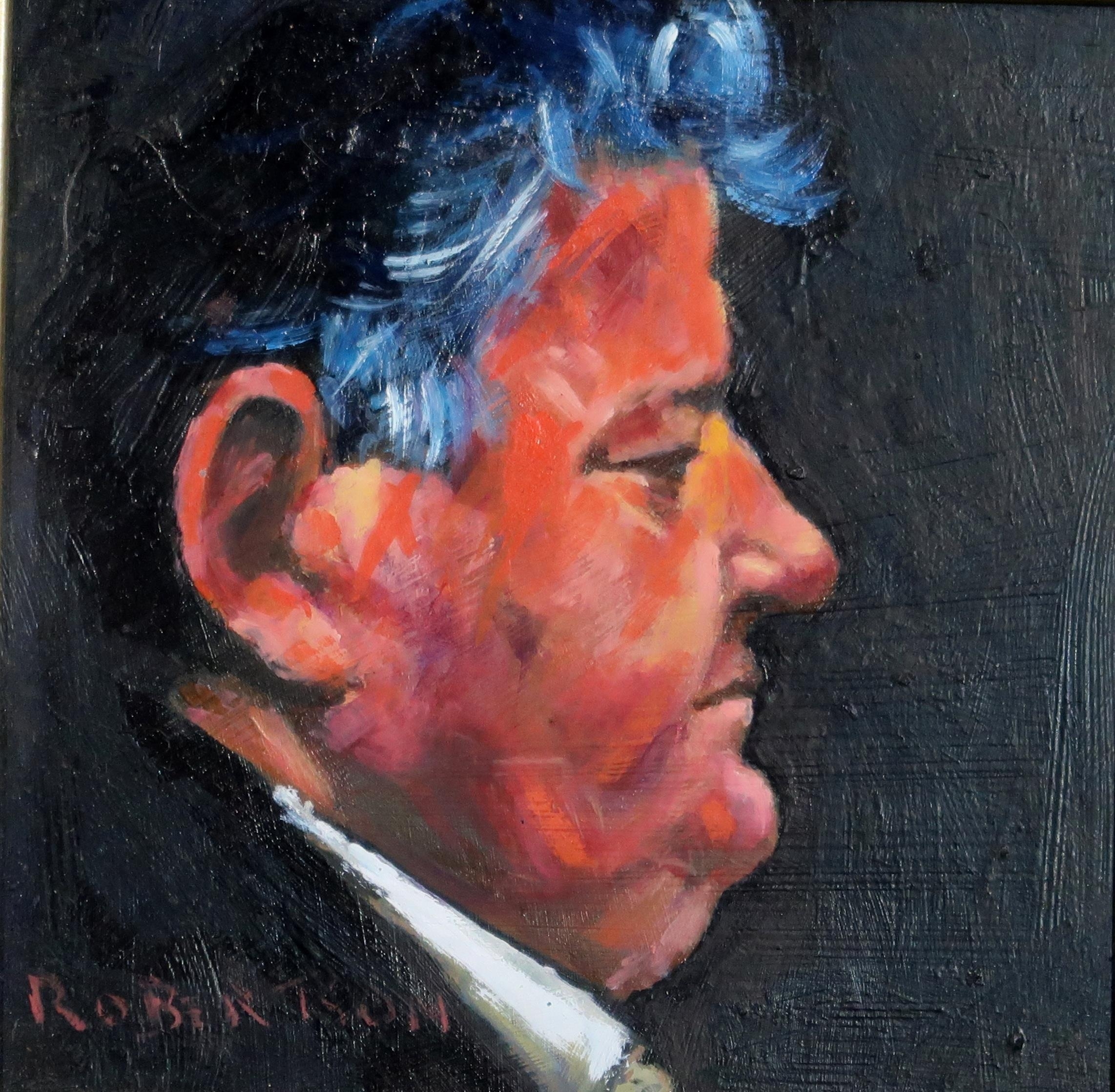 David Robertson | THE PORTRAIT OF ROBBIE COLTRANE , | MutualArt