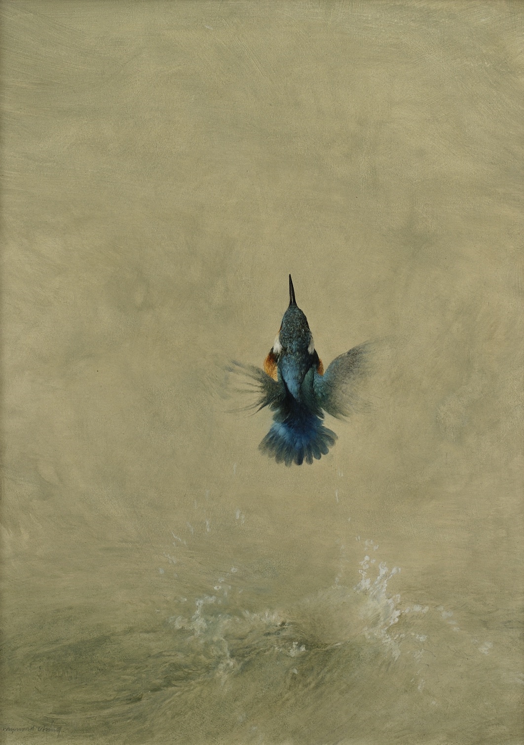Raymond Harris Ching | Kingfisher Flying | MutualArt