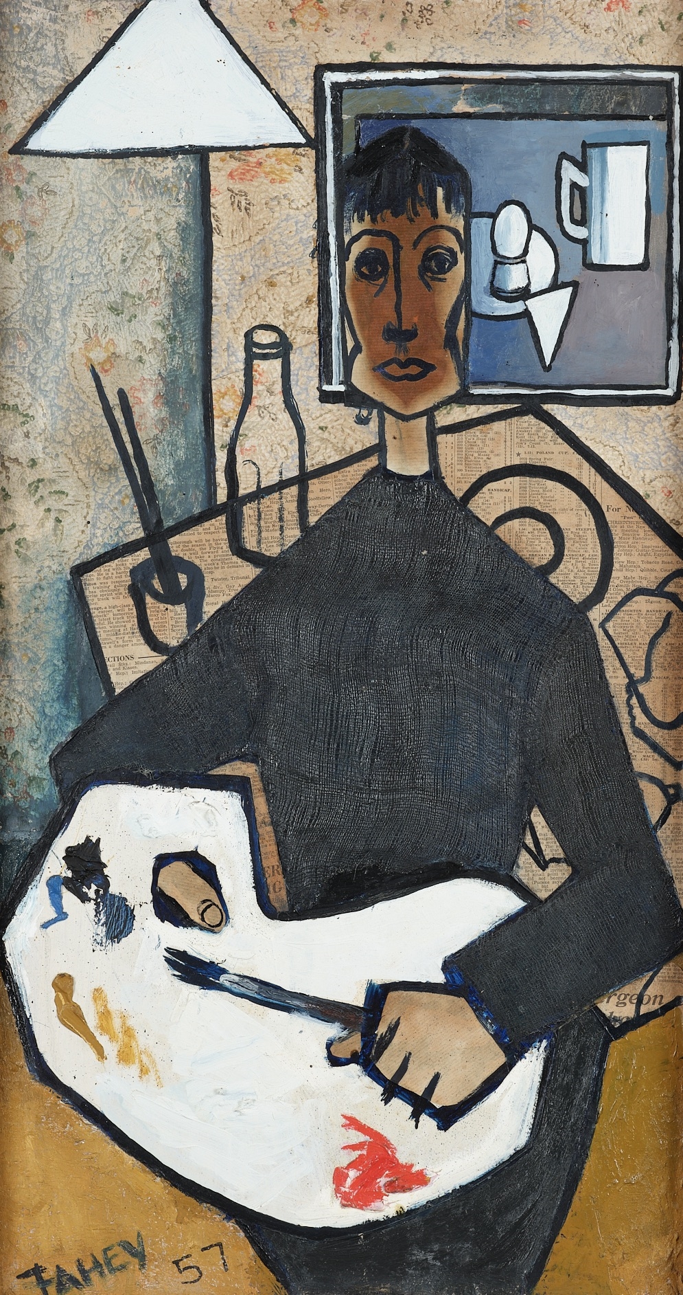 Jacqueline Fahey | Artist as Warrior (1957) | MutualArt