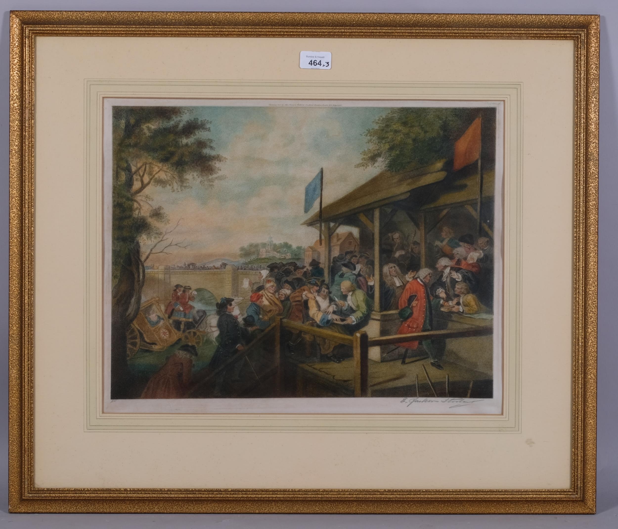 William Hogarth | canvasing for votes | MutualArt