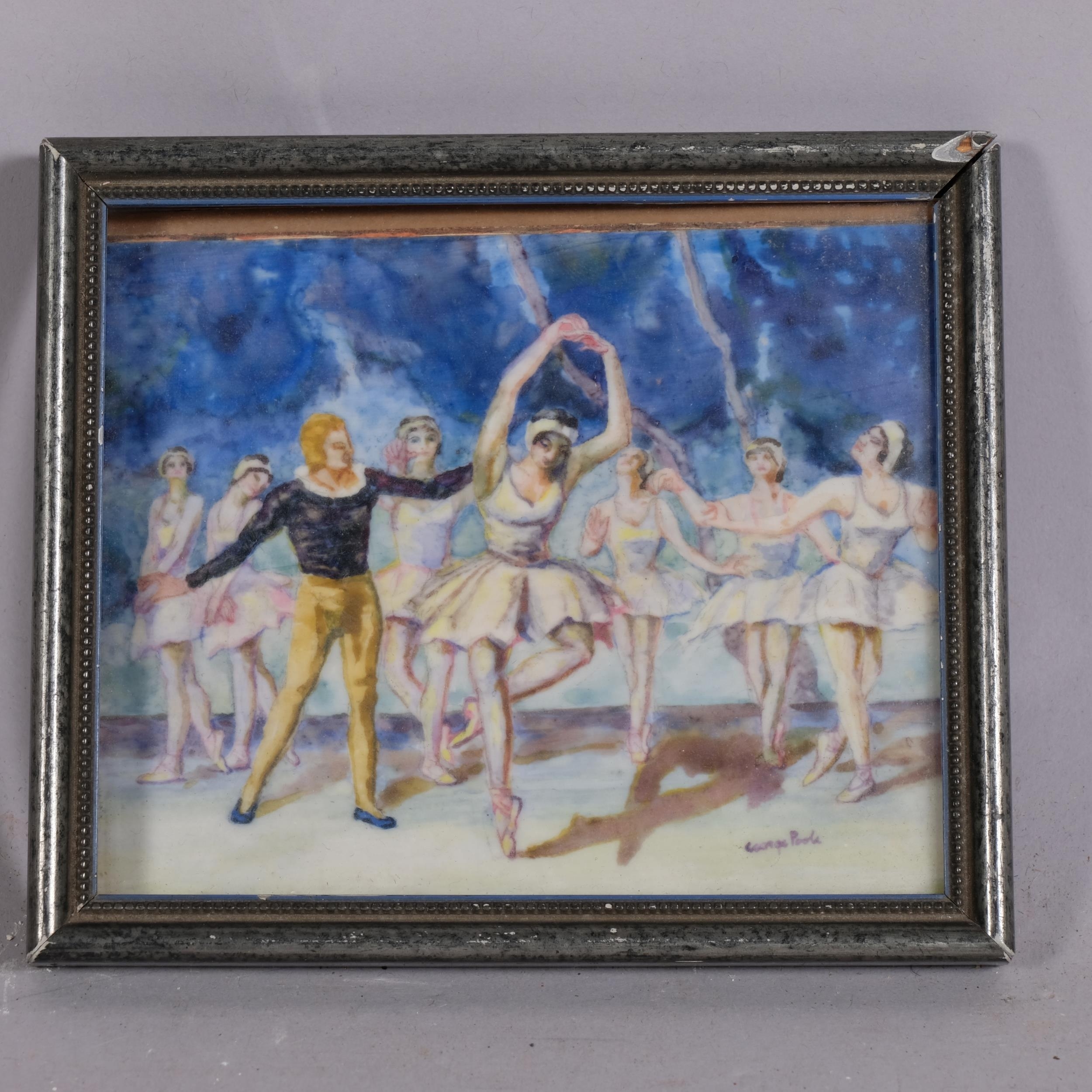 George Poole | miniature painting on ivorine (1940) | MutualArt