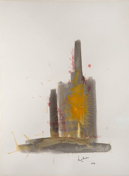 Georges Mathieu | Le Grand Fougeray (1964) | MutualArt