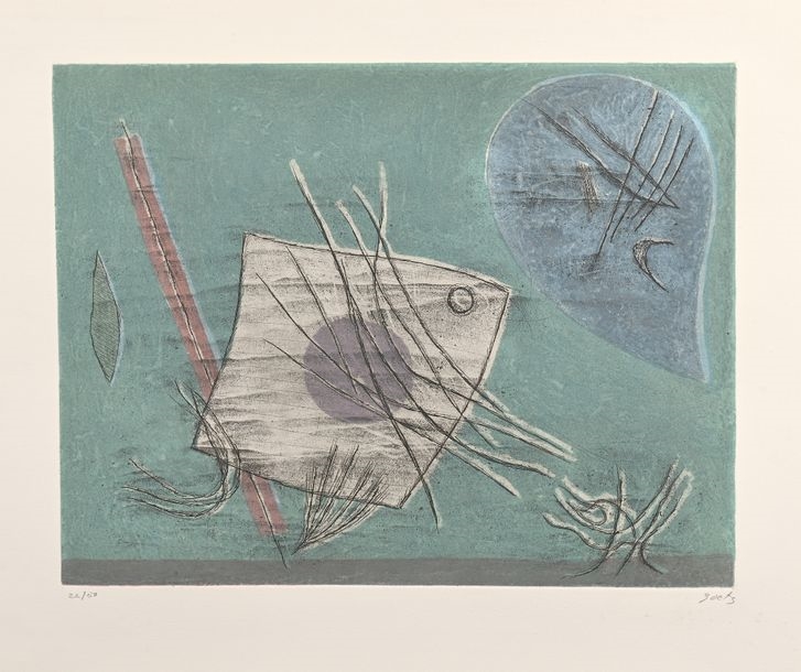 Henri Bernard Goetz | Henri GOETZ (1909-1989) Le Même au Centre ...