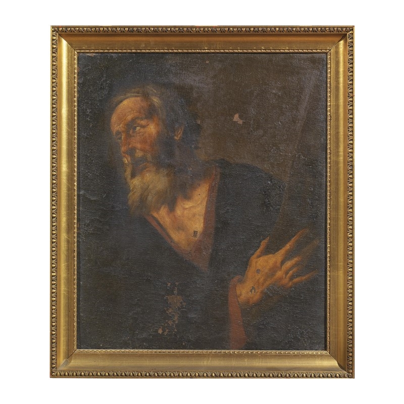 Neapolitan School, 17th Century | PORTRAIT OF A SAINT | MutualArt