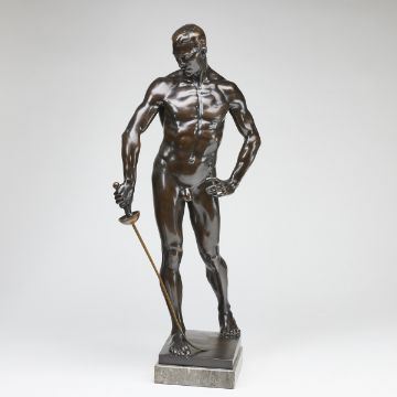 Hugo Lederer | Der Fechter | MutualArt