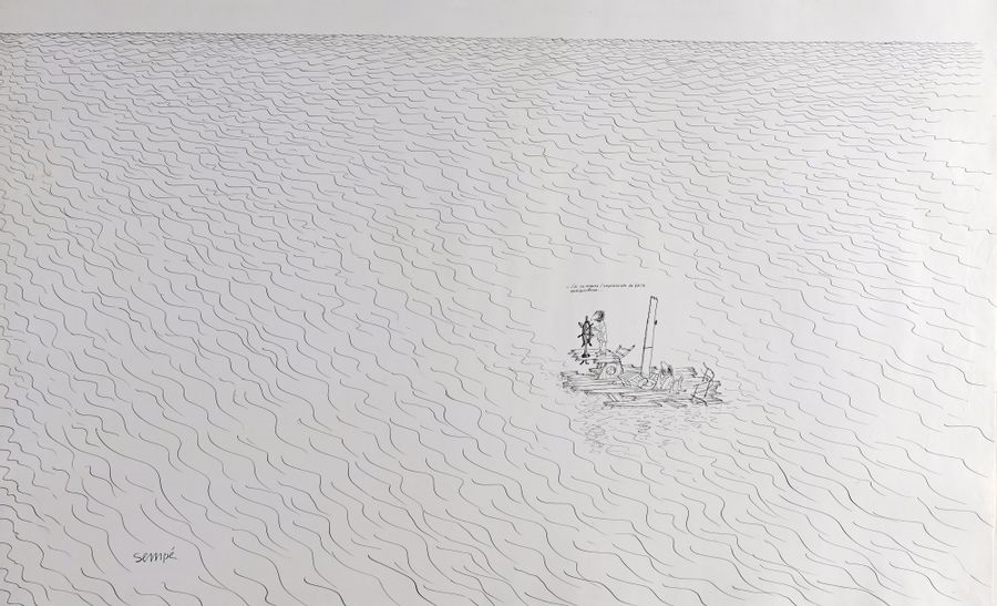 Jean-Jacques Sempé | Jean-Jacques SEMPÉ (1932-2022) J'ai au moins l ...