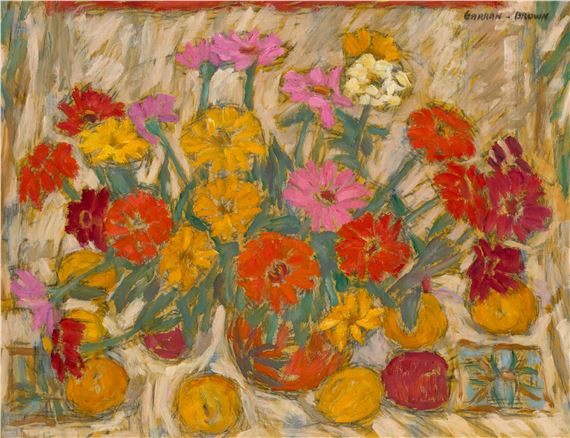 Edna Garran-Brown | Colourful Fruits and Daisies | MutualArt