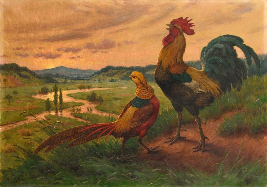 Georges Frédéric Rötig | Le chant du coq | MutualArt