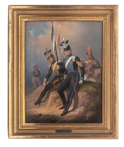 January Suchodolski | Ułani z czasów napoleońskich, 1852 r. | MutualArt