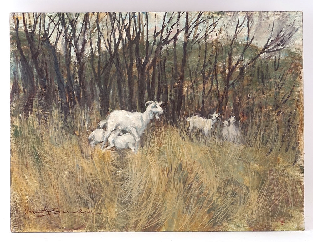 John Alfred Barwick | Oil on masonite Siged on the lower left: John A ...