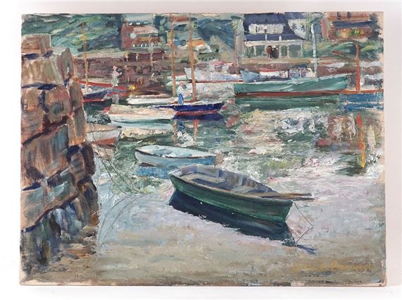 John Alfred Barwick | Oil on canvas board Signed on the lower right ...