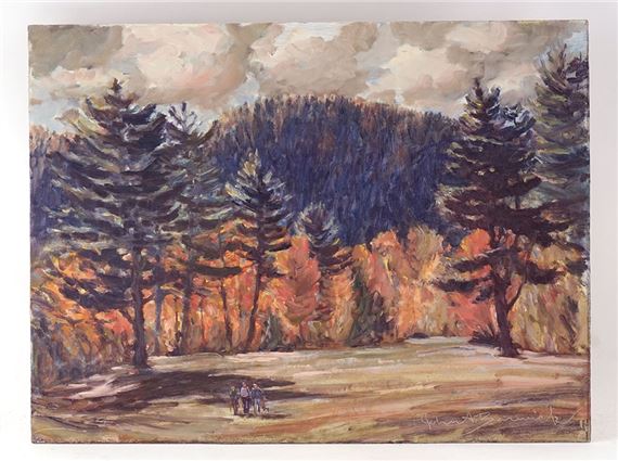 John Alfred Barwick | Oil on masonite Signed on the lower right: John A ...