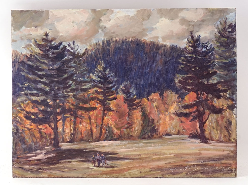 John Alfred Barwick | Oil on masonite Signed on the lower right: John A ...