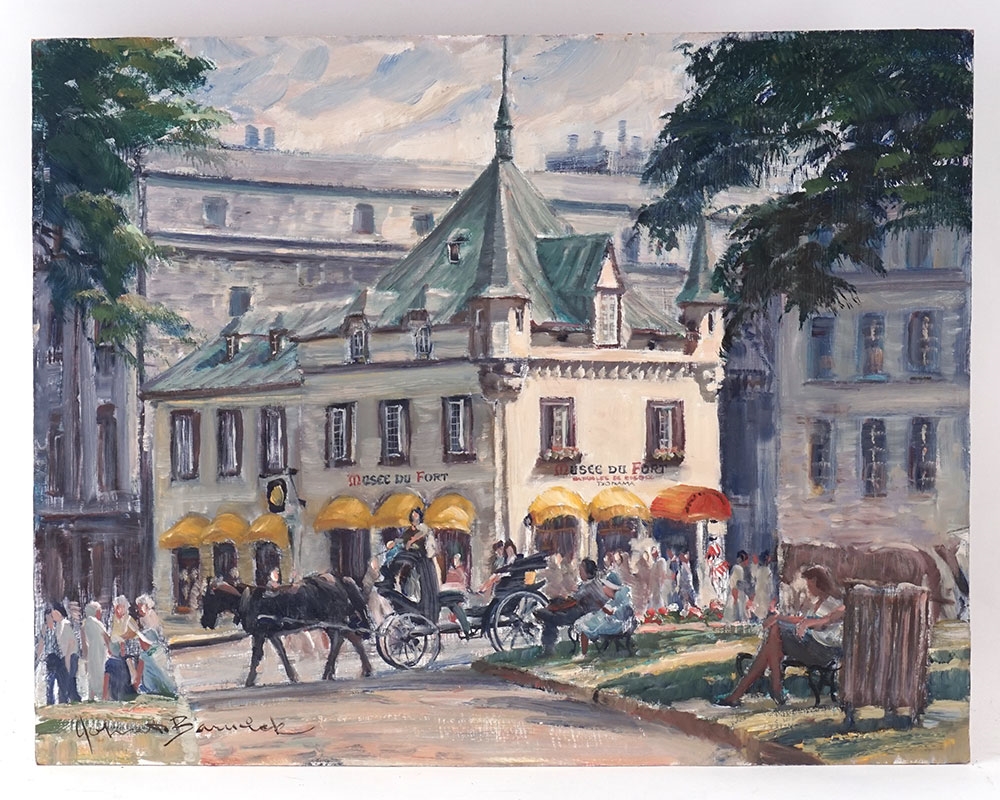 John Alfred Barwick | Oil on masonite Signed on the lower left: John A ...