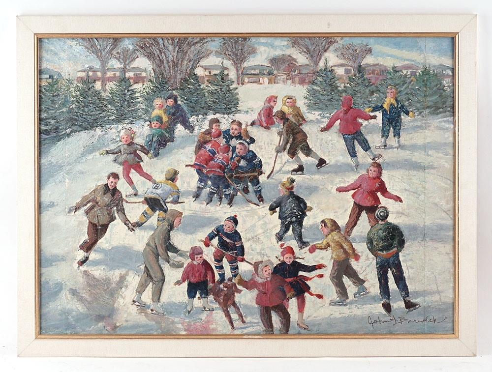 John Alfred Barwick | Oil on canvas board Signed on the lower right ...