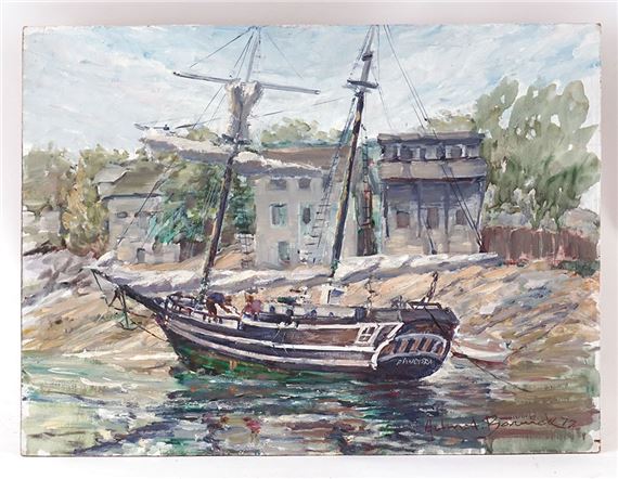 John Alfred Barwick | Oil on masonite Signed and dated on the lower ...