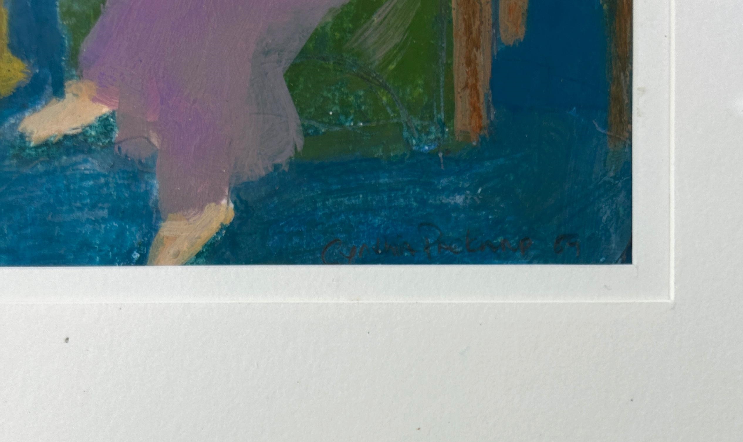 Cynthia Packard | Woman in Purple (1989) | MutualArt