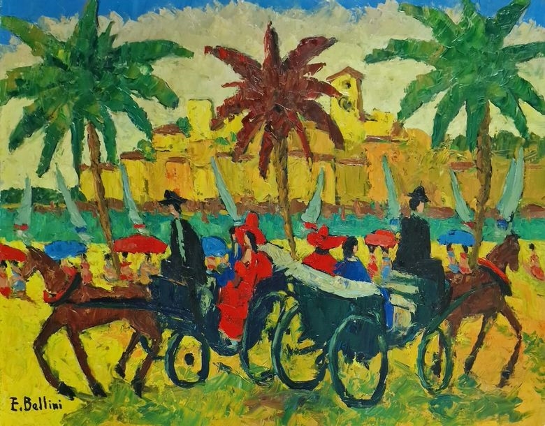 Emmanuel Bellini | Cannes at the Belle Epoque | MutualArt