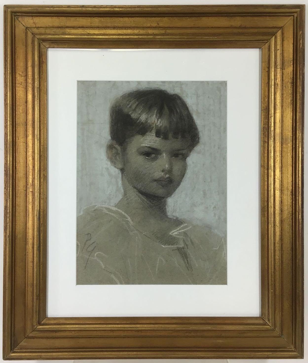 Mary Pemberton Ginther | Portrait of a boy | MutualArt
