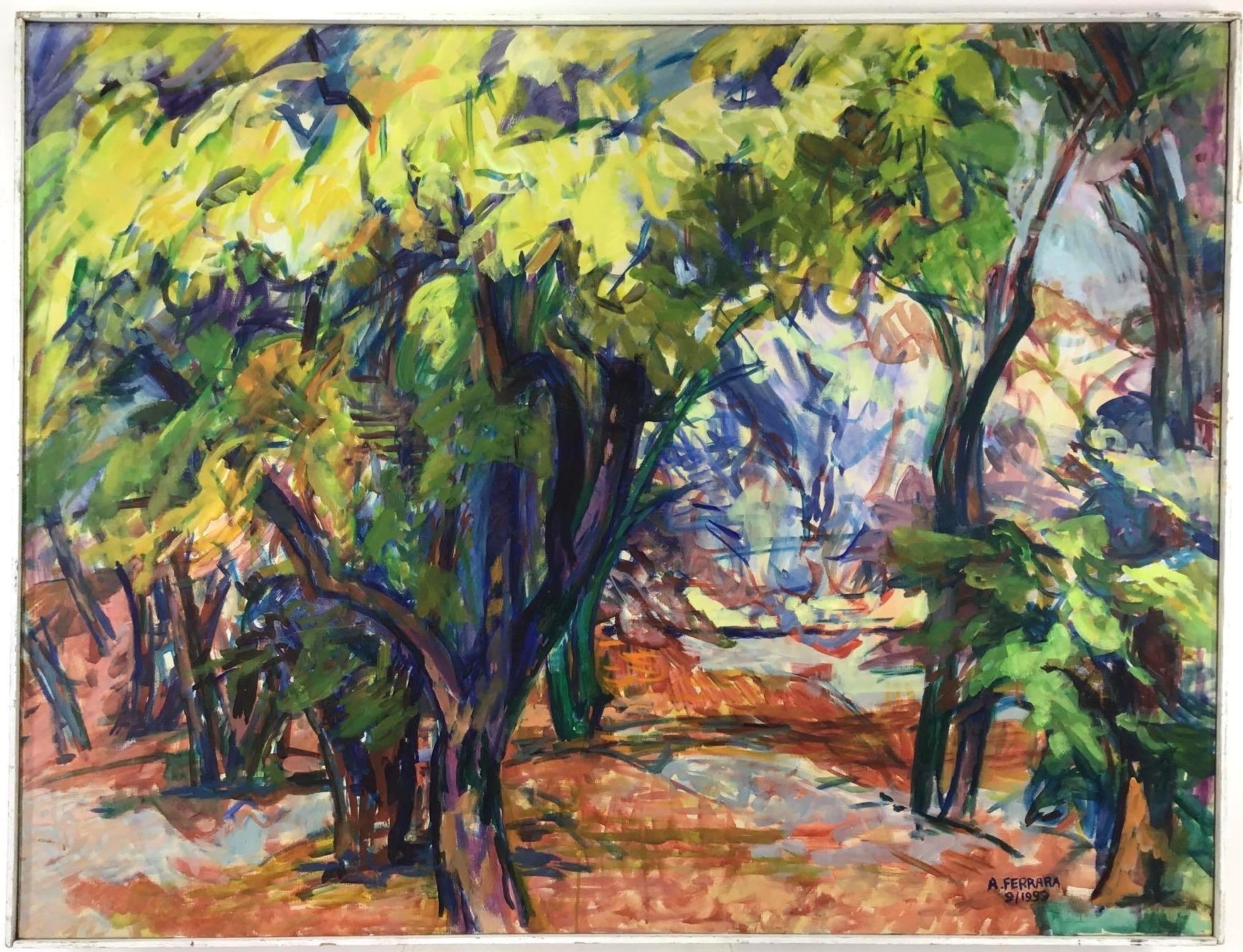 Anthony Ferrara | Yellow Gesture (1999) | MutualArt