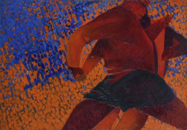 Titina Maselli | DIPINTO NELLO STADIO DI TITINA MASELLI | MutualArt