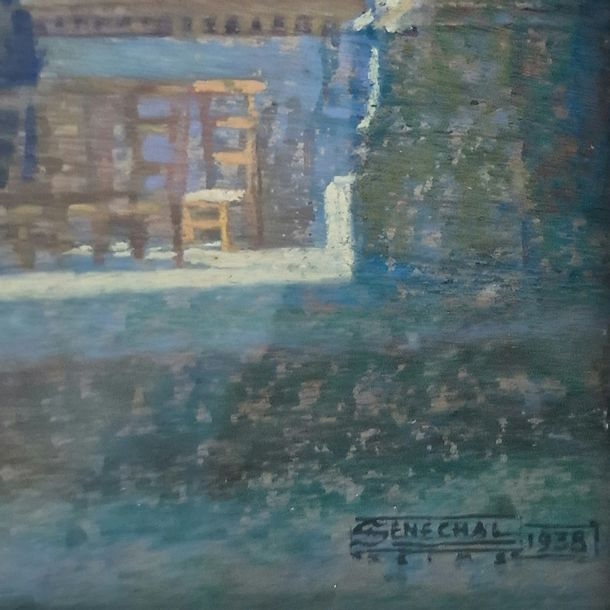 Adrien Senechal | The sarcophagus of Napoleon I amidst colored glass ...