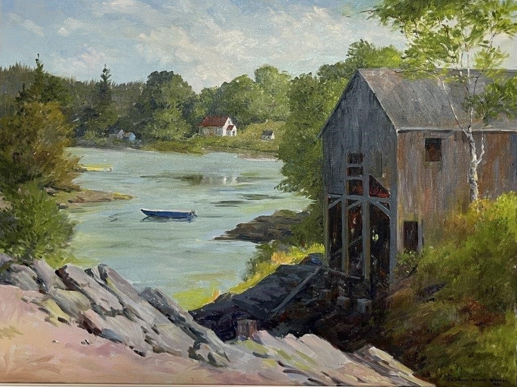 Georgie Read Barton | COVERED BRIDGE (1984) | MutualArt