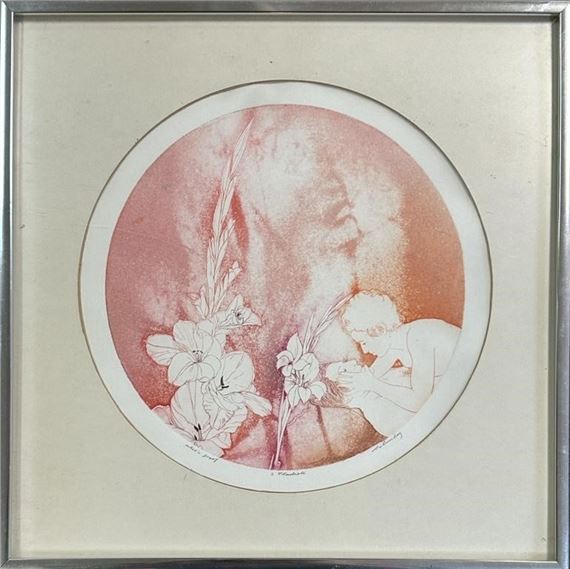 David Silverberg | 2 GLADIOLAS | MutualArt