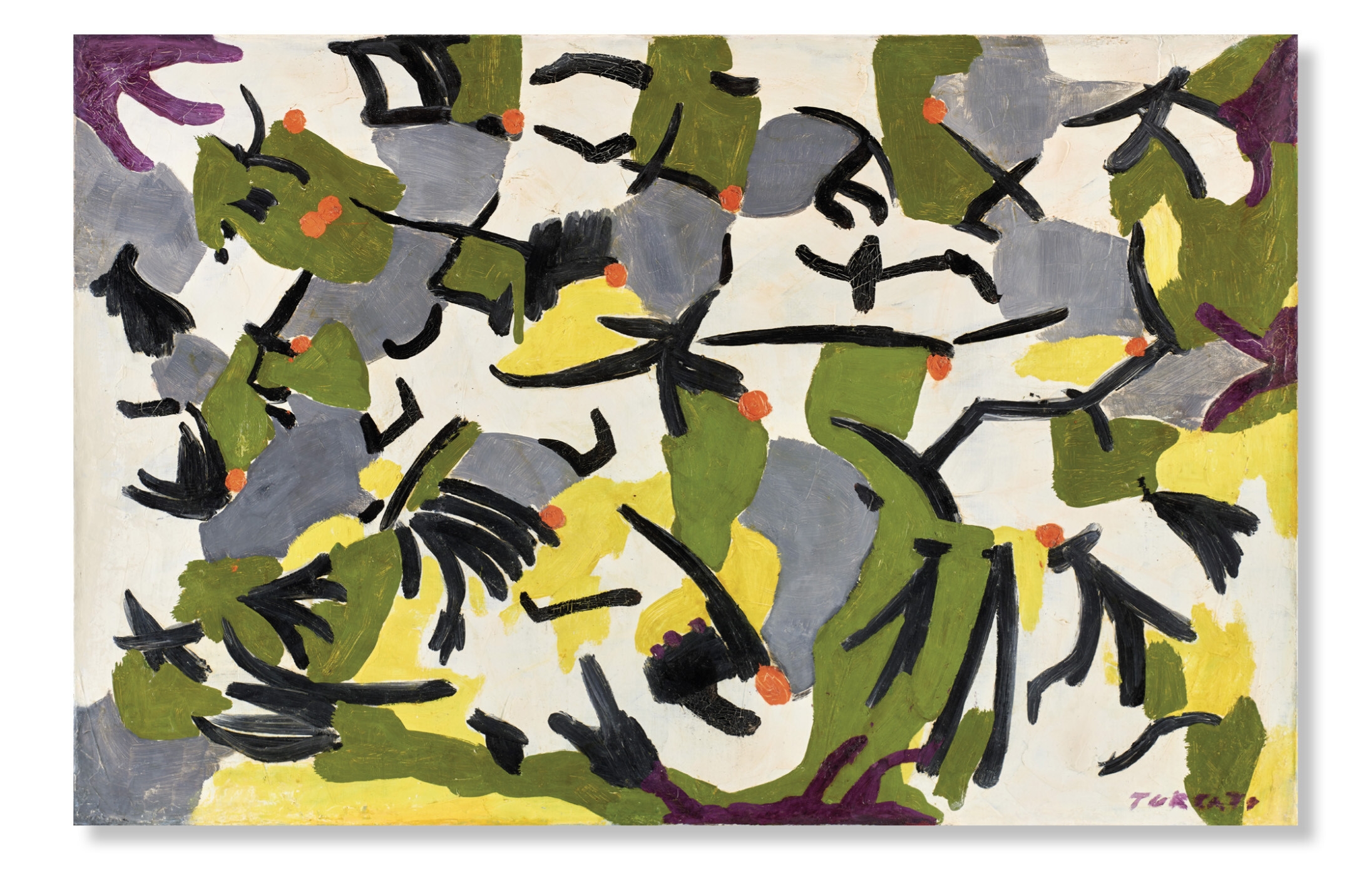 Giulio Turcato | Composizione (1955) | MutualArt