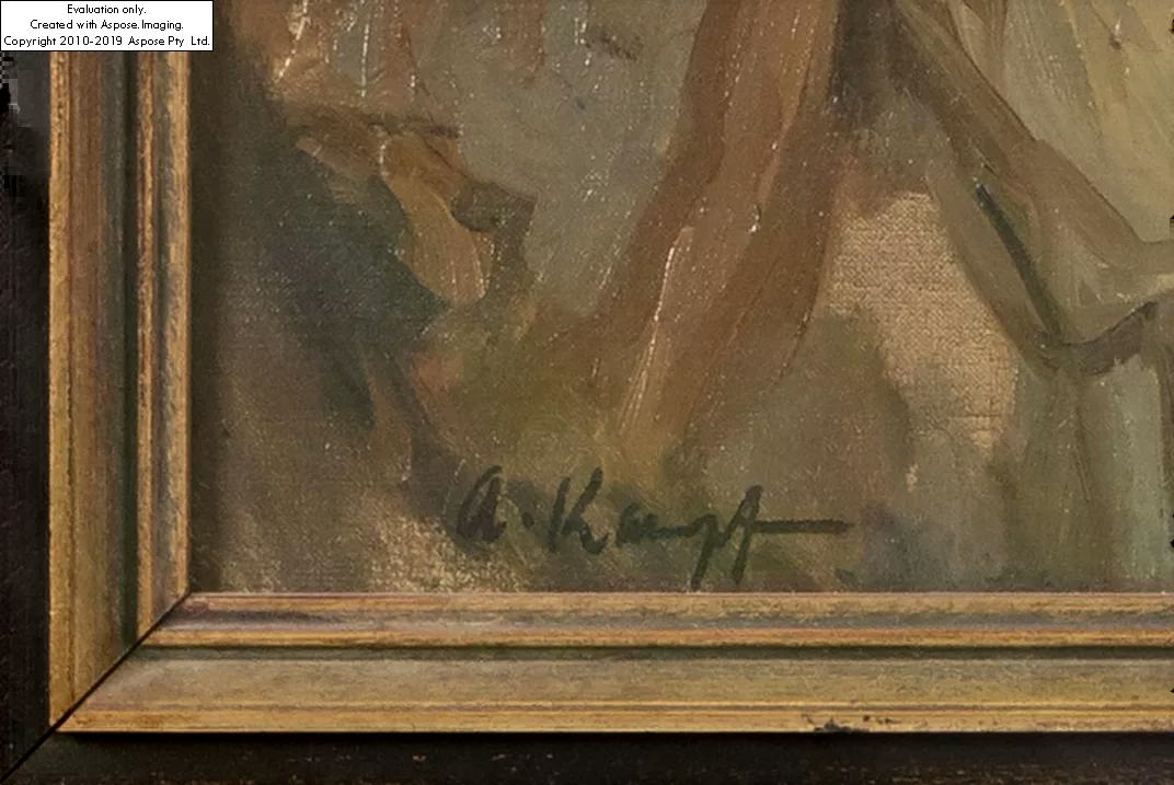 Arthur Kampf | Adonis & Venus (1924) | MutualArt