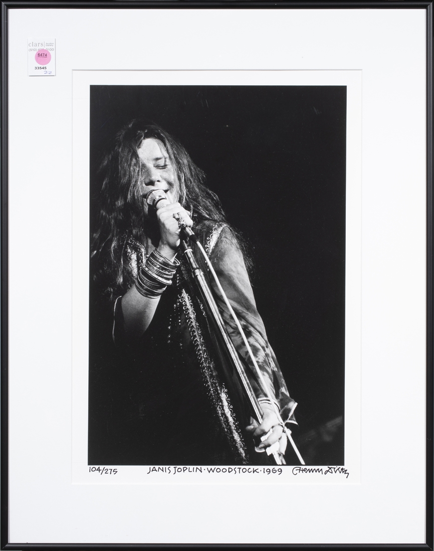 Henry Diltz | Janis Joplin, Woodstock, 1969, (1969) | MutualArt