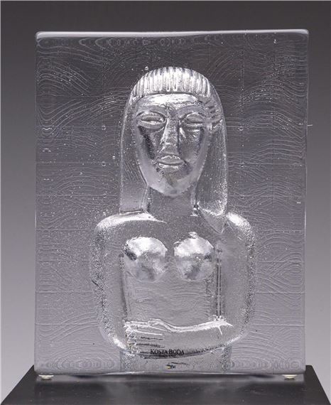 Bertil Vallien | A Kosta Boda Bertil Vallien ''Icons'' glass sculpture ...