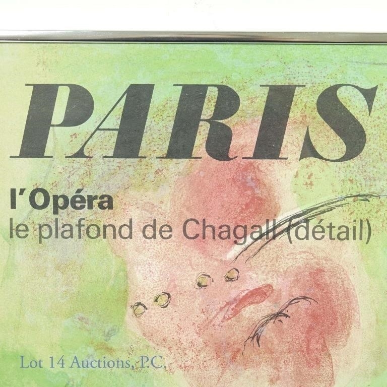 Marc Chagall | Marc Chagall Paris Opera Romeo & Juliet Lithograph (1965 ...