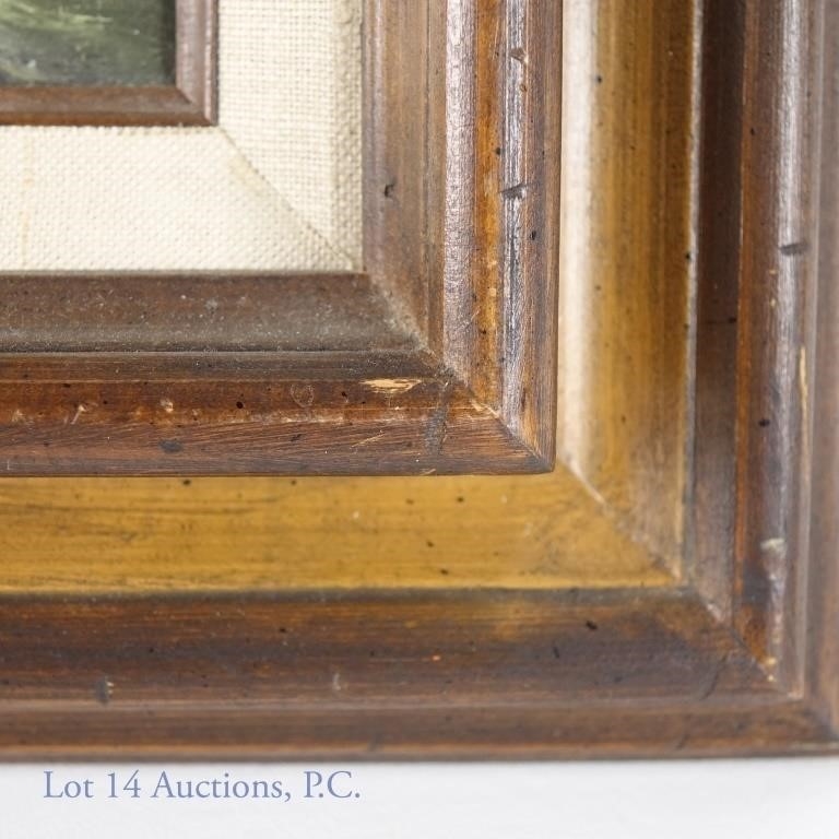 Gianni Tedeschi | Gianni Tedeschi Forest Period Framed Oil Painting ...